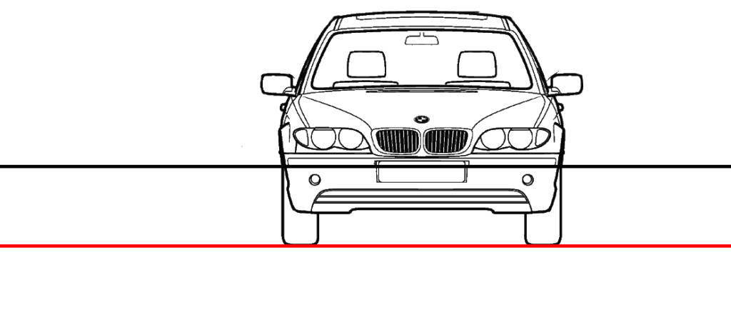 BMW E46 3d model – part 1 – Blueprints and reference material – Glass Roof